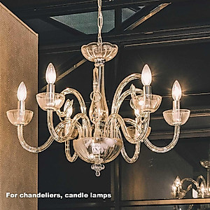 Salt Lamp Bulbs, 15 Watt Night Light Bulbs - C7 Replacement Bulbs for Scentsy Wax Warmer, Dimmable Scentsy Light Bulbs, E12 Bulbs for Household Salt Lamps, 24 Packs