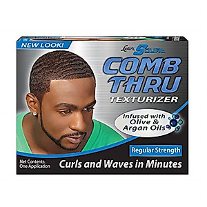 Luster's Curl Text Kit, Size 1, Clay, Infused with Olive and Argan Oils, For Curly Hair, Regular 1kit