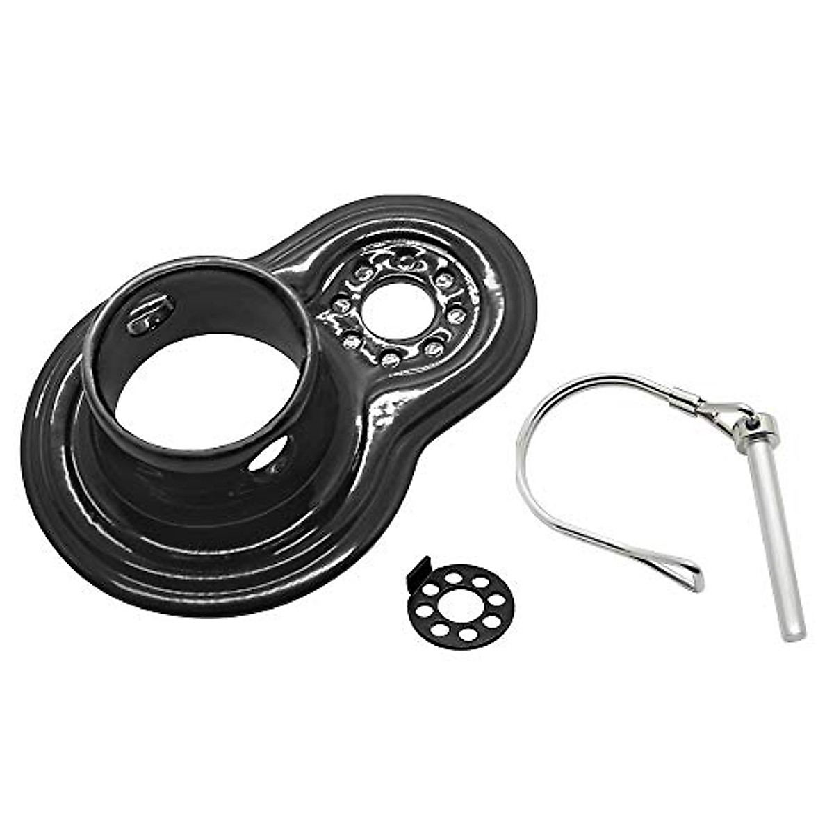 2-Pack Baby Bike Trailer Hitch – Everyday Bike Trailer Coupler Compatible w/Schwinn & Instep Bike Trailer Coupler Attachment – Quick Release Bicycle Trailer Parts for Kids, Pet & Cargo by Evo Dyne