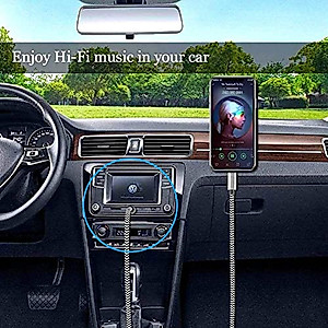 Aux Cord for iPhone,[Apple MFi Certified]2 Pack Lightning to 3.5mm Headphone Jack Adapter for iPhone 14 Pro 13 12 11 XS XR X 8 7 6 for Car Home Stereo,Speaker,Headphone,Support All iOS 3.3FT Silver