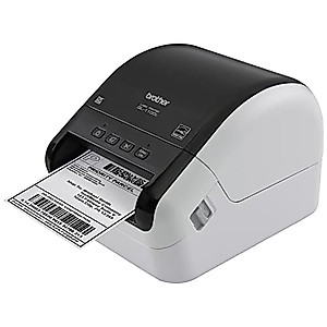 Brother QL-1100C Wide Format, Postage and Barcode Professional Thermal Label Printer, Black