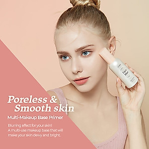 ETUDE Face Blur Smoothing SPF 33 PA ++ (21AD) | Multi-Makeup Coral Base Primer with Smoothening Effect and UV Rays Protection for a Milky Skin | Korean Makeup