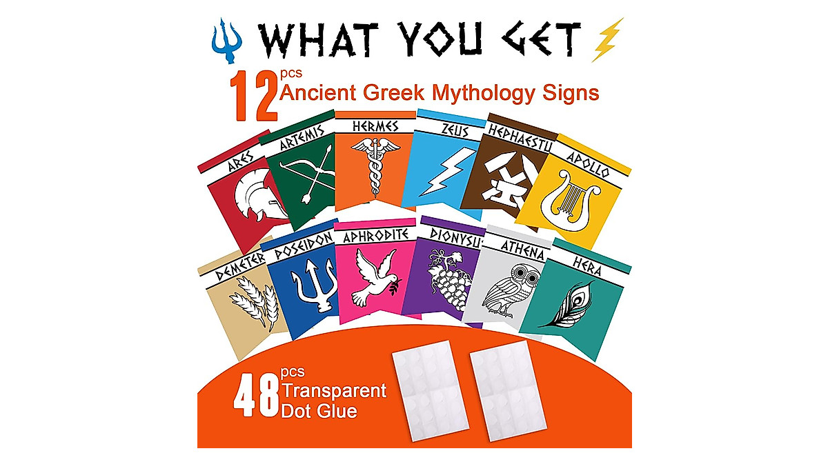 Greek Mythology Party Signs for Ultimate Themed Fun