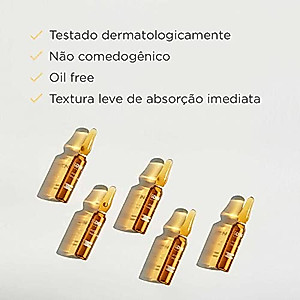 ISDIN Serum Ampoules Flavo-C Ultraglican, Vitamin C and Hyaluronic Acid