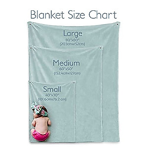 Personalized Rubber Ducky Blanket with Name Receiving Security Swaddle Blanket for Baby Girls, Cutie Rubber Ducky Baby Shower Blanket for Baby Boy, Cozy Soft Fleece Blanket 30"x 40"