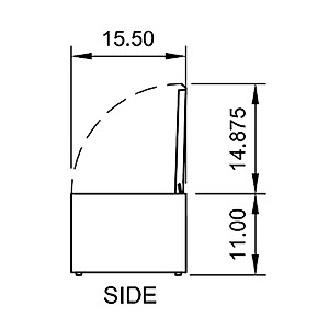 Arctic Air ACP55 55" Refrigerated Countertop Condiment Prep Station With 10 Pan Compartments, Stainless Steel, 115v