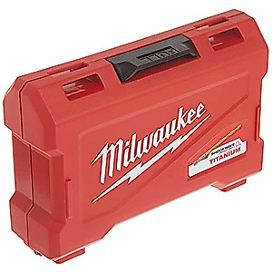 Milwaukee 48-89-4630 Kit TiN Shockwave (15-Piece Titanium)