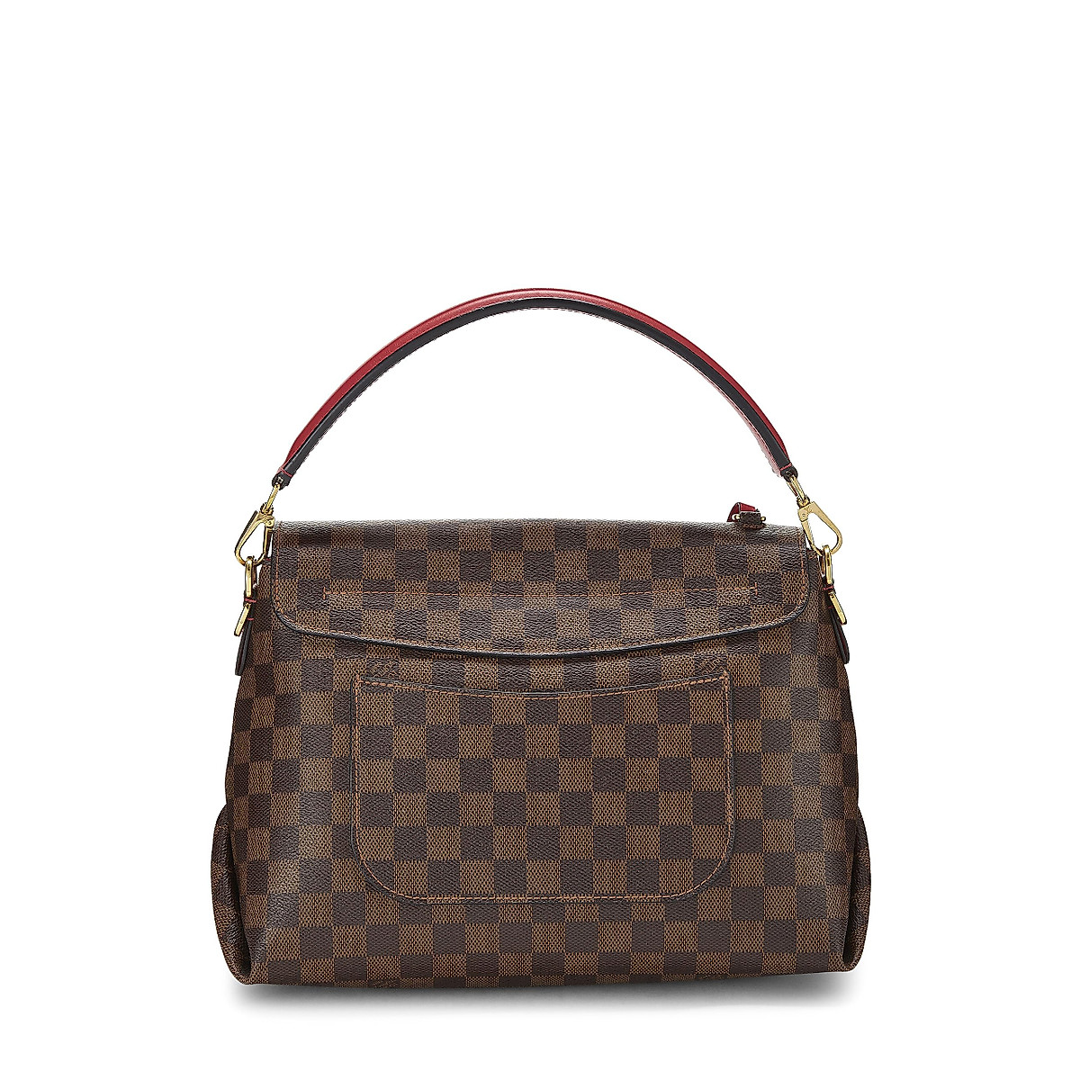 Louis Vuitton, Pre-Loved Damier Ebene Beaubourg MM, Red
