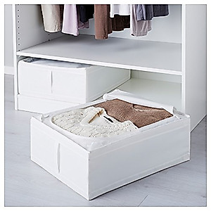 Ikea Storage Underbed Box Closet Zippered (2 Pack) White