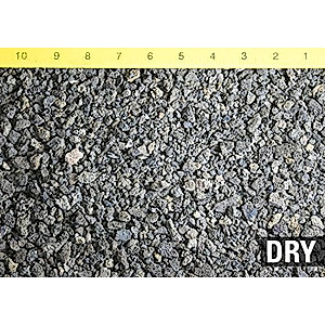 3 Gal. - 1/16" to 1/2" Horticultural Black Lava for Cactus & Succulent, Bonsai Tree Soil Mix - Inorganic Additive