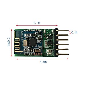 DSD TECH HM-19 Bluetooth 5.0 BLE Module with CC2640R2F Compatible for DIY