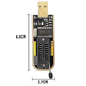 USB Programmer CH341A LCD Burner Chip 24 EEPROM BIOS Writer 25 SPI Flash TE839