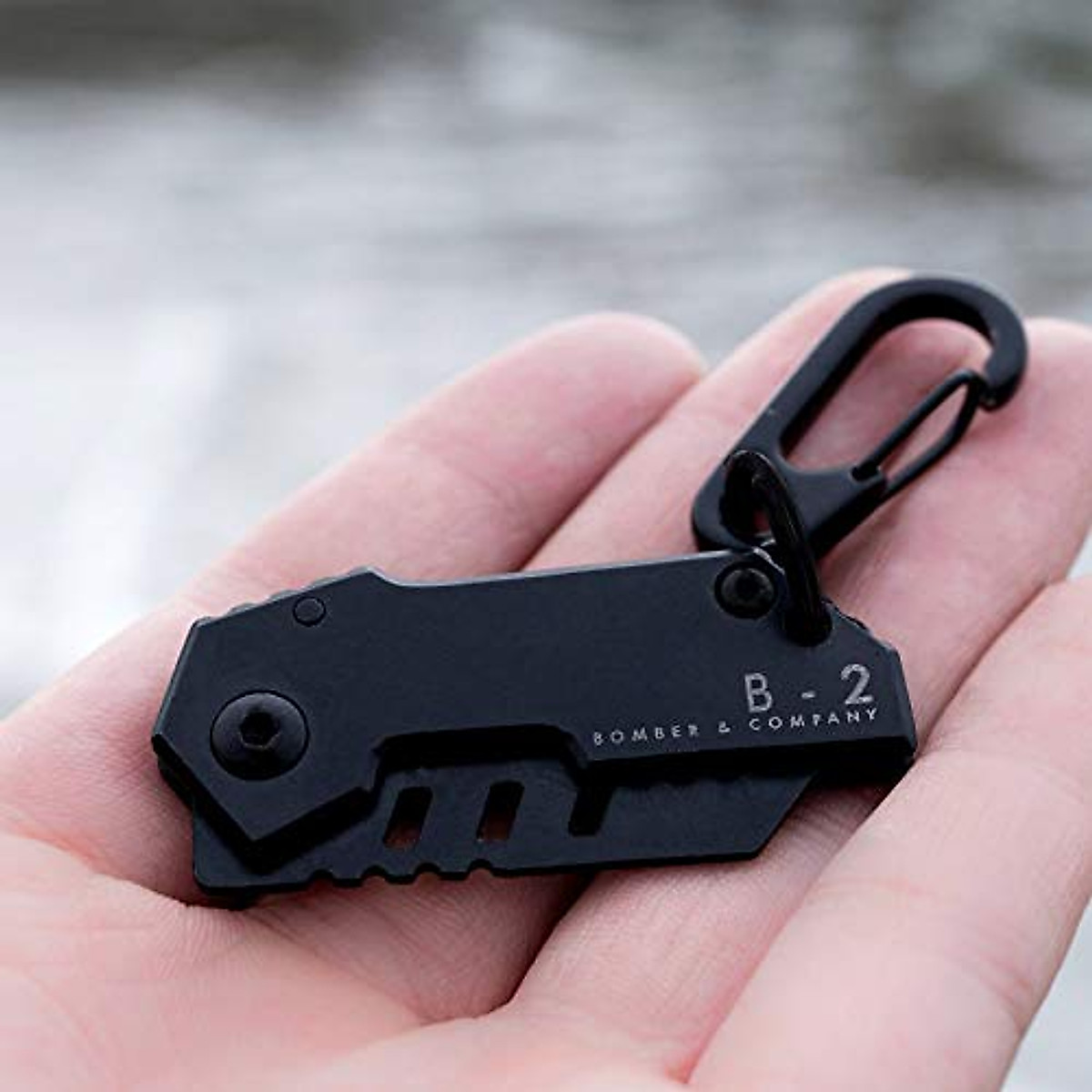 Bomber & Company B-2 Nano Blade | World's Smallest Tactical Pocket Knife EDC Multitool