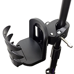 AccessoryBasics 360° Rotation Musician Drinks Water Cup Holder Clamp Handle Bar Pole Clamp Mount for Music Mic Microphone Stand