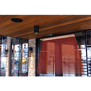 Fostoria TPI Corporation, OCH-46-120V-CE, OCH Quartz Tube Electric Indoor/Outdoor Infrared Heater, 48in lg., Steel, 120 Volts, 1500-Watts, Includes Cord and Plug, Powder Coated Brown,46" x 6" x 6.5"