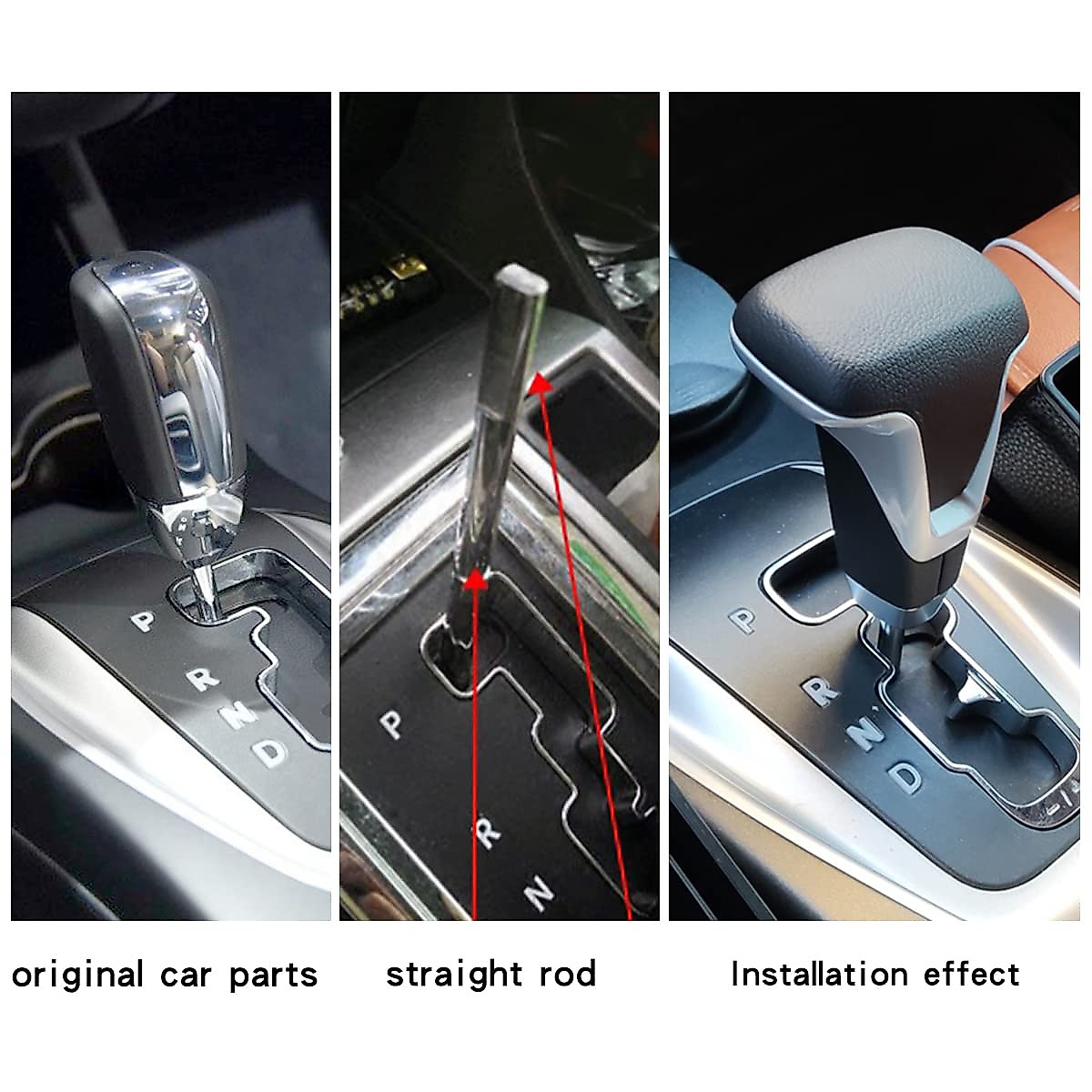 WHNBYYD Car Automatic Transmission Gear Shift Knob Handle Compatible for Dodge Journey (Compatible for Dodge)