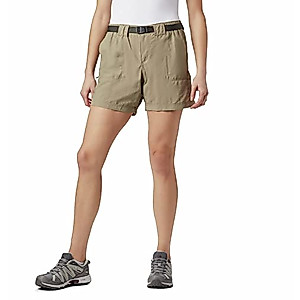 Columbia Women's Sandy River Cargo Short Shorts, tusk, Mx6