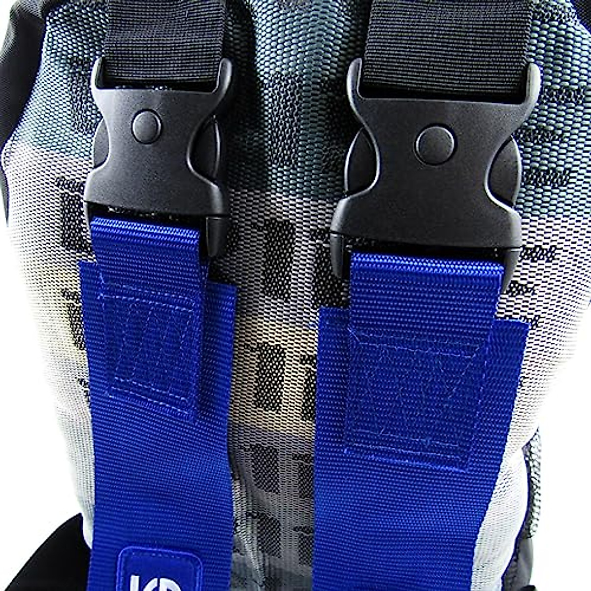 W-POWER JDM Bride Racing Laptop Travel Backpack Brown Bottom with Adjustable Harness Straps (XL-Blue)