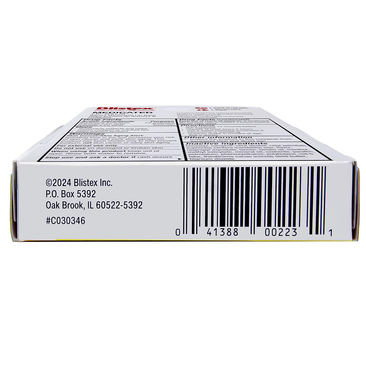 Blistex 5 Star Lip Protct Size .15oz, 3 pack