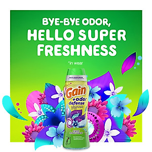 Gain Fireworks Odor Defense In-Wash Scent Booster Beads, HE Compatible, Super Fresh Blast Scent, 24 oz
