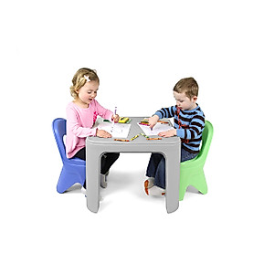 Simplay3 216080 Play Around Table and Chairs, Multi
