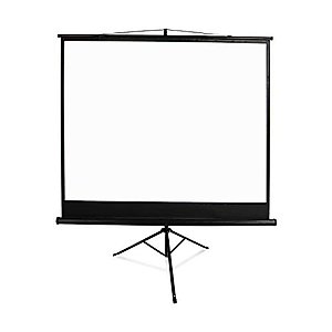 Finefurniture Portable HD Projector Screen with Tripod Stand,84 inch Diagonal 4:3 Outdoor Indoor Home Theater Projection Screens Foldable and Wrinkle-Free…
