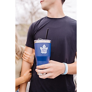 Simple Modern Officially Licensed NHL Boston Bruins 30oz Cruiser Tumbler Insulated Travel Mug Cup with Flip Lid and Straw