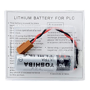 Toshiba ER6V/3.6V Lithium PLC Battery New in Factory Bag