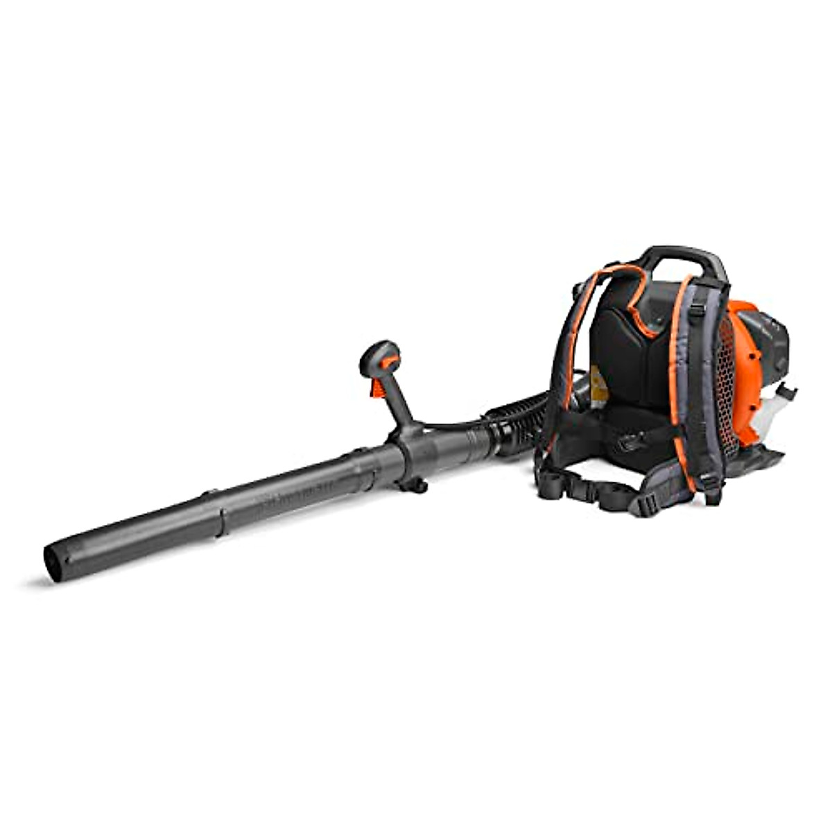 Husqvarna 150BT Backpack Leaf Blower Gas Powered, 51-cc 2.16-HP 2-Cycle Backpack Blower, 765-CFM, 270-MPH, 22-N Powerful Clearing Performance and Ergonomic Harness System,Orange