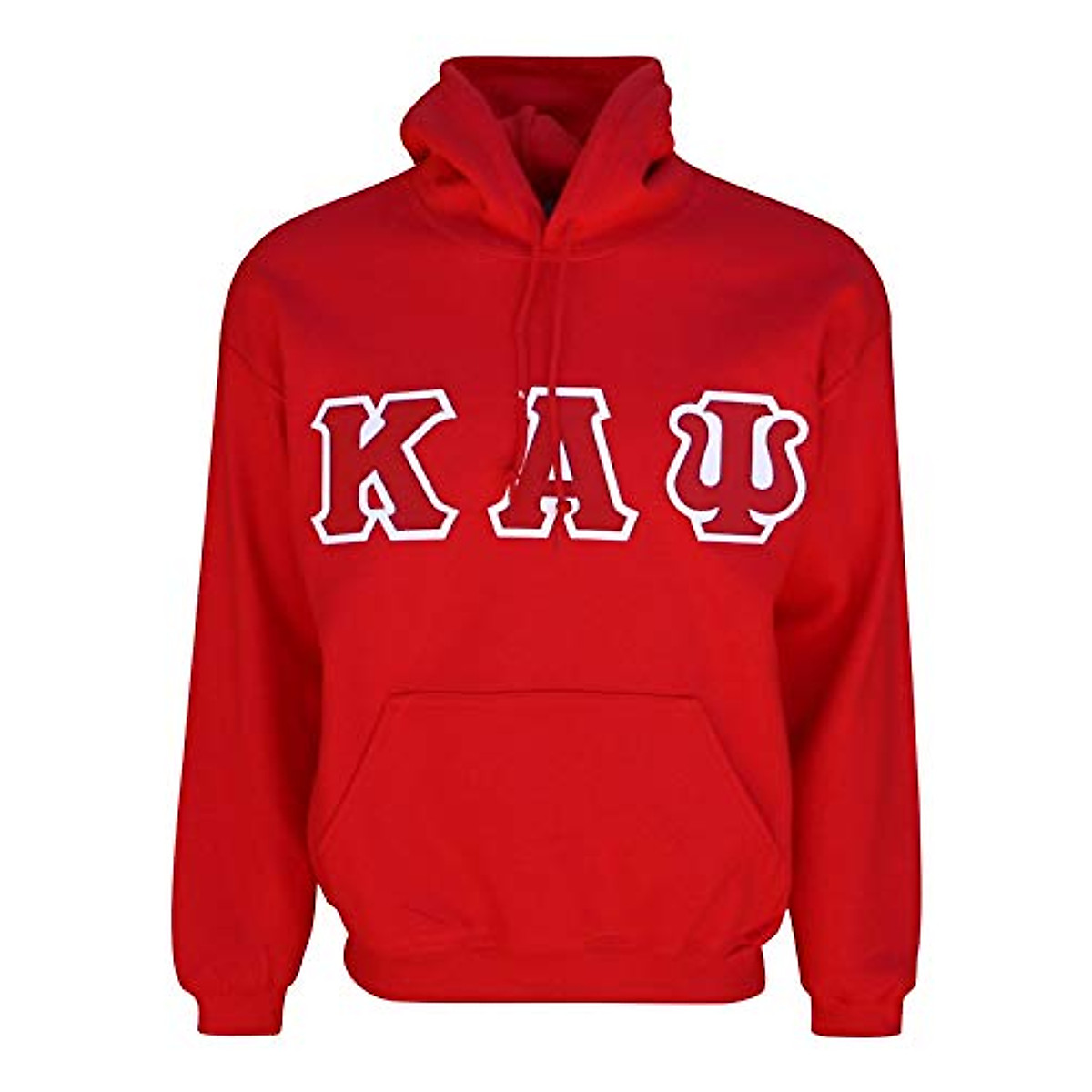 Mega Greek Mens Kappa Alpha Psi Hooded Sweatshirt Medium Red