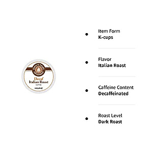 Keurig Barista Prima Coffeehouse Decaf Italian Roast Coffee K-Cups (48-Count)