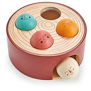 Tender Leaf Toys - Woodpecker Game - Hammering Toy Set for Baby, Educational Toddler Toys Which Develops Fine Motor Skills, Super Fun Hammer Game for Kids - 18M+