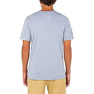 Hurley mens Icon Slash Gradient T-shirt T Shirt, Heather Grey, Large US