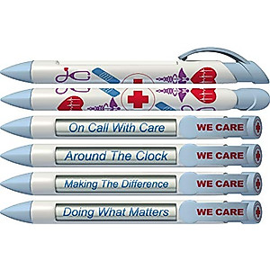Greeting Pen Nurse Appreciation Ballpoint Retractable Pen (9019)
