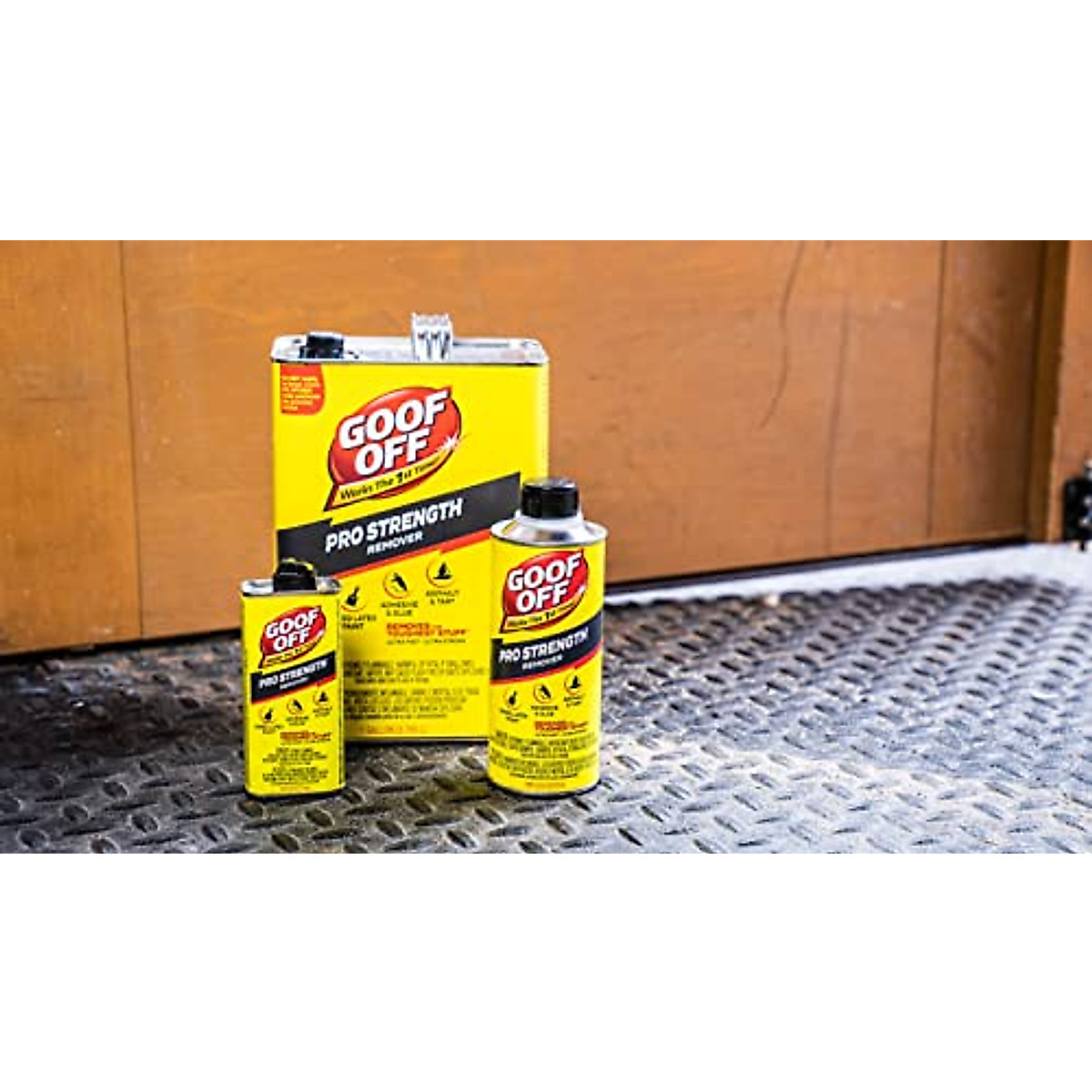 Goof Off Professional Strength Remover, 6 fl. oz, Latex Paint and Adhesive Remover