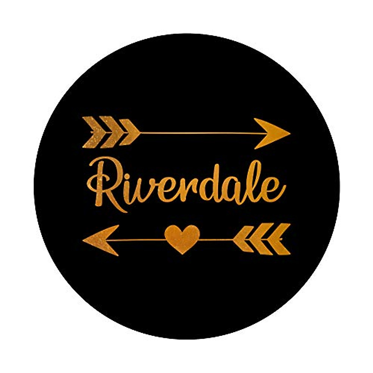 RIVERDALE IL ILLINOIS Funny City Home Roots USA Women Gift PopSockets PopGrip: Swappable Grip for Phones & Tablets