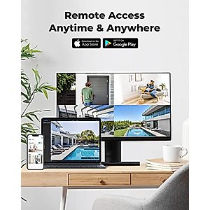 REOLINK Outdoor Security Cameras, Home Security Camera System for 5MP POE IP Surveillance, Smart Human/Vehicle Detection, Work with Smart Home, Up to 256GB microSD Card, RLC-510A(Pack of 2)