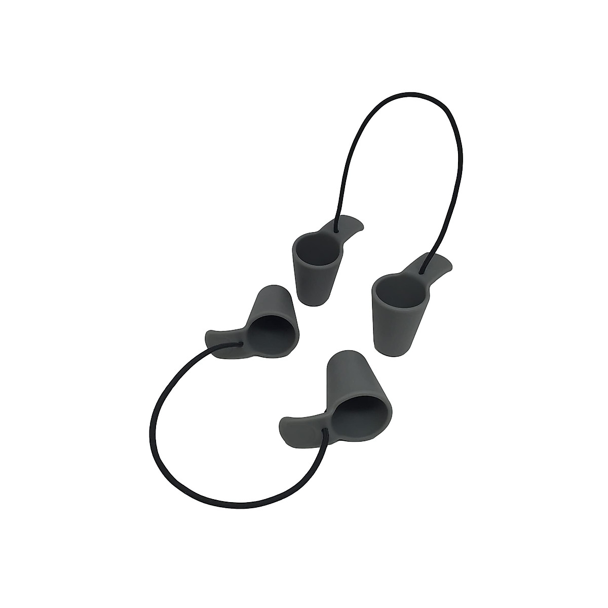 2 PAIRS MARINE BOAT CANOE GREY SCUPPER PLUGS STOPPERS TPR SIT-ON-TOP KAYAK HOLES