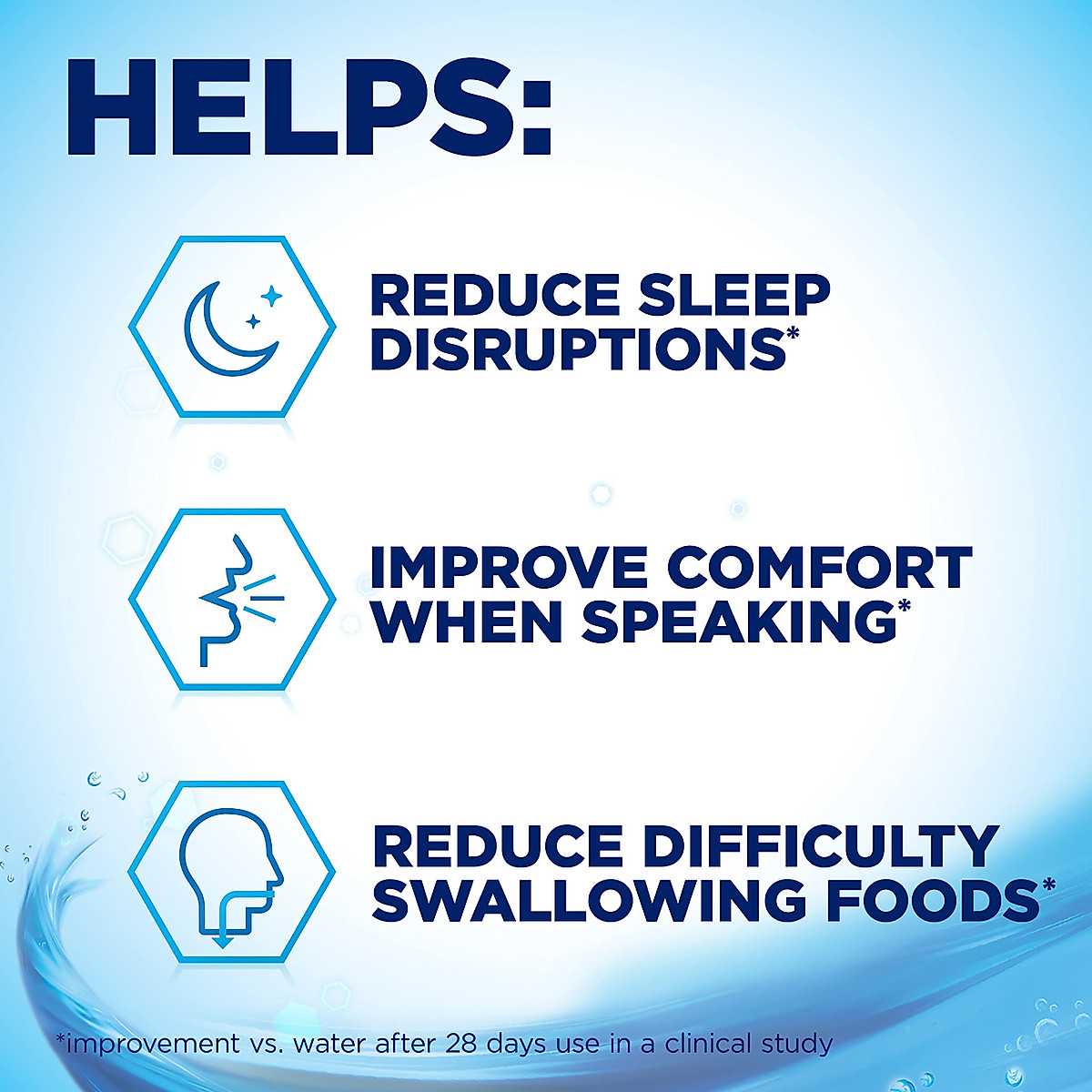 Biotene Oral Rinse Mouthwash for Dry Mouth, Breath Freshener and Dry Mouth Treatment, Fresh Mint - 33.8 fl oz