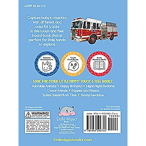 Trucks - Touch and Feel Board Book - Sensory Board Book