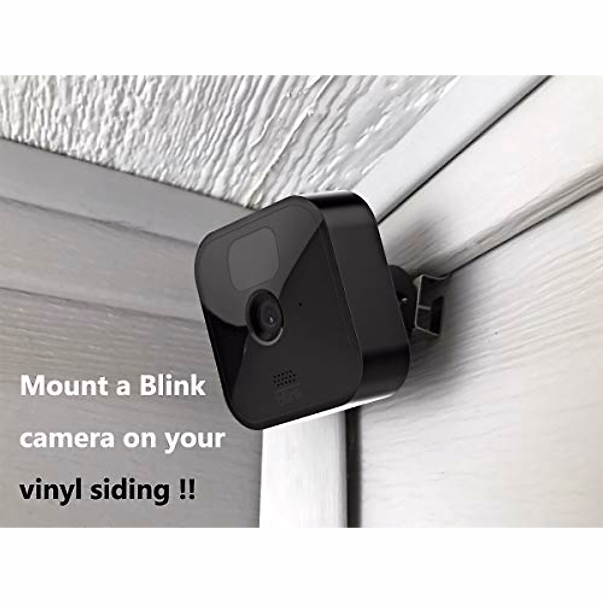 Vinyl Siding Hooks for All-New Blink Outdoor Camera, No-Hole Needed Outdoor Siding Clips for Mounting Blink Outdoor Security Camera System, Stainless Steel Siding Mount (12 Pack)……