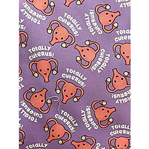 Turn Up Ponytail Medical Scrub Cap – Don’t Ovary Act Ponytail Scrub Hats, Bouffant, Unisex Surgical Caps, Dr. Hats, Nurses Hats. Scrub Hat for Women & Men tie Back | Working Cap with Holder