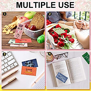 Outus 120 Pcs Motivational Encouragement Quote Cards Inspirational Kindness Appreciation Gratitude Business Cards Encouragement Mini Note Cards for Student Kids Teachers, 30 Styles (Bright Style)