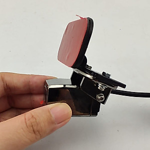 Rear Camera Holder Rear Window Bracket for Most Rear Camera Dash Cam AZDOME M550 PG17 PG19X M01 Pro M550 Max Car Rear Cam for REDTIGER F7N, CHORTAU, Kingslim, Z-Edge