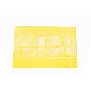 Primacare CSCB-6821 Transport Blanket, Disposable, Yellow, 90 in. x 60 in. (Pack of 18)