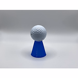 Kreative Dilla Designs KDD Golf Mat Tees, Golf Simulator Tees, Winter Golf Tees (Pack of 10), Blue, Large