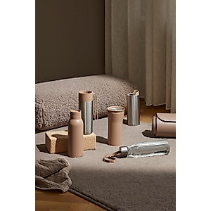 Eva Solo | City To Go Cup 12oz Mocca | Practical, double-walled thermo cup for easy and simple one-hand operation – click-lid allows drinking from all sides | Mocca