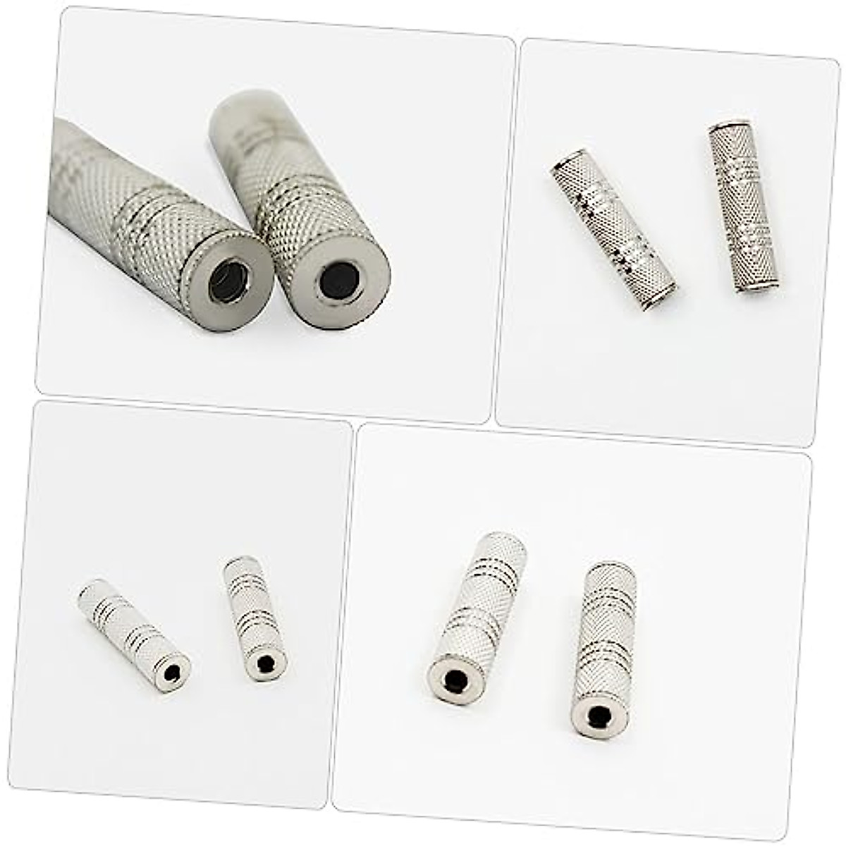 OSALADI 12 Pcs Adapter Zinc Alloy Connector Audio Conversion Head Audio Equipment Conversion Interface Microphone Connector Converter Audio Converter Audio Connector Mic Connector