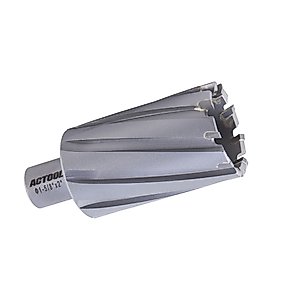 ACTOOL 1-5/8'' Diameter x 2'' Depth of Cut Carbide Tipped TCT ANNULAR Cutter with 3/4'' Weldon Shank