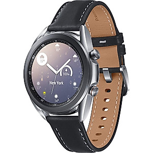 Samsung Galaxy Watch3 GPS Smartwatch (Bluetooth, 41mm, Mystic Silver) (Renewed)